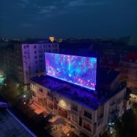 China 6500K LED Advertising Billboard Sign with 140° Viewing Angle, IP65 Rating, and 100,000-Hour Lifespan for sale