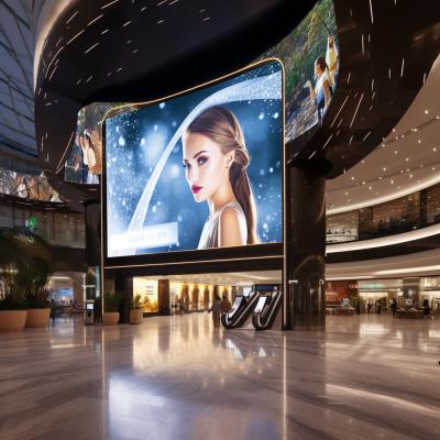 China Custom LED Advertising Billboard AC110V/220V Digital Sign Board with IP65 Rating and 100,000 Hour Lifespan for sale