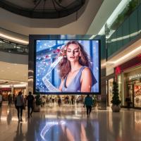 China Digital Indoor LED Advertising Billboard 6500K Color Temperature with 100,000 Hour Lifespan and 7000cd/㎡ Brightness for sale