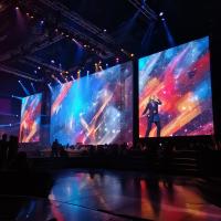 China AC110V/220V- 5V40A Input Voltage LED Display Screen Crystal Clear 4000 1 Contrast Ratio for sale