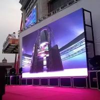 China Outdoor LED Display Screen with High Brightness 4000 cd/m2 100000 Hours Life Span and 256*128/256*256 Resolution for sale