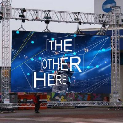 China Outdoor LED Display Screen with High Refresh Rate 1920Hz-3840Hz 2 Years Warranty and 100000 Hours Life Span LED Video Wall for sale