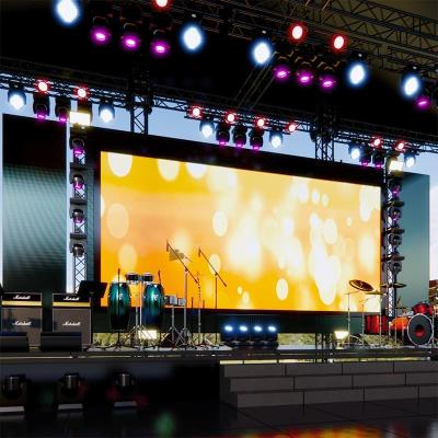 China Outdoor Rental P4.81 LED Screen with Wide Viewing Angles and Fast Setup for Stage Backgrounds, Easy Transport with Flight Cases for sale