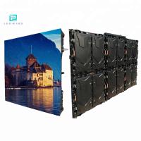 China P3.91P4.81 Outdoor LED Display Screen with High Refresh Rate 1920Hz-3840Hz Waterproof IP65 and Die Cast Aluminum Cabinet for sale