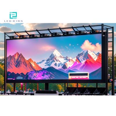 China Outdoor LED Display Screen with IP65 Waterproof 1920Hz-3840Hz Refresh Rate and 100000 Hours Life Span for Advertising for sale