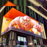 China High Brightness Outdoor LED Display Screen with IP65 Waterproof 1920Hz-3840Hz Refresh Rate and 100000 Hours Life Span for sale