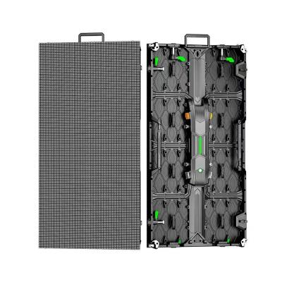 China Outdoor LED Display Screen with 3840Hz Refresh Rate IP65 Waterproof Die-Cast Aluminum Cabinet for High Brightness Advertising for sale