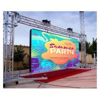 China 500x500mm Cabinet Size IP65 Waterproof Outdoor LED Display Screen with 3840-7680Hz Refresh Rate for Rental LED Video Wall for sale