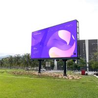 China Outdoor LED Display Screen with P6.67MM Pixel Pitch IP65 Waterproof and 4500-5500cd/㎡ Brightness for Advertising for sale