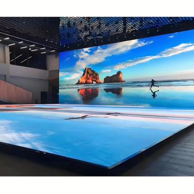 China P3.91mm Pixel Pitch LED Dance Floor Panel with 800-1000cd/m² Brightness and 170° Viewing Angle for Indoor Stage for sale