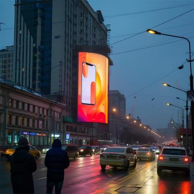 China IP65 Waterproof Outdoor LED Display Screen with 5000-7000 cd/m² Brightness and 100000 Hours Life Span for Advertising for sale