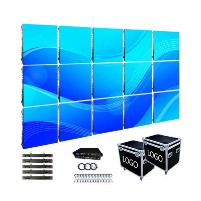 China Outdoor LED Display Screen with IP65 Waterproof 4000-5000 cd/m² Brightness and 3840-7680Hz Refresh Rate for Advertising and Events for sale