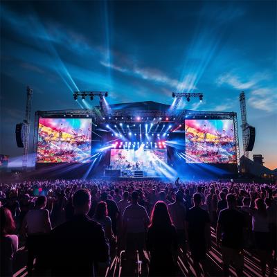 China High Performance Outdoor P5 LED Video Wall with IP65 Waterproof 960*960mm Cabinet and 3840-7680Hz Refresh Rate for sale