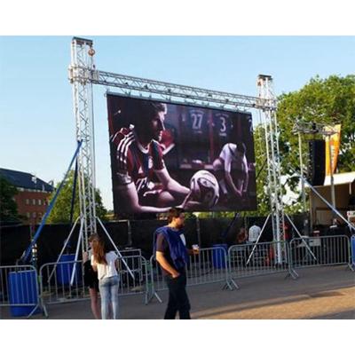 China P4.81MM Pixel Pitch IP65 Waterproof LED Video Wall with 500x500mm Cabinet Size for Outdoor Displays for sale