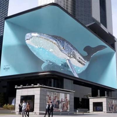 China High Brightness 4500-5500cd IP65 Waterproof Outdoor LED Video Wall with 960x960mm Cabinet Size for sale