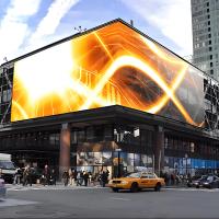 China Outdoor LED Video Wall with IP65 Waterproof 4500-5500cd/㎡ Brightness and 960x960mm Cabinet Size for sale