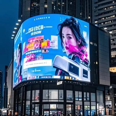 China Outdoor LED Display Screen IP65 Waterproof with 4500-5500cd/m² Brightness and 3840-7680Hz Refresh Rate for sale