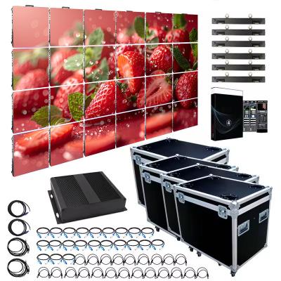 China Hot Sale IP65 Waterproof 3840-7680Hz Refresh Rate Die-casting Aluminum Cabinet LED Video Wall for Outdoor Rental Events for sale
