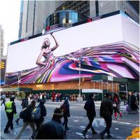 China Outdoor IP65 Waterproof LED Video Wall with 4500-5500 cd/㎡ Brightness and 100,000 Hours Life Span for sale