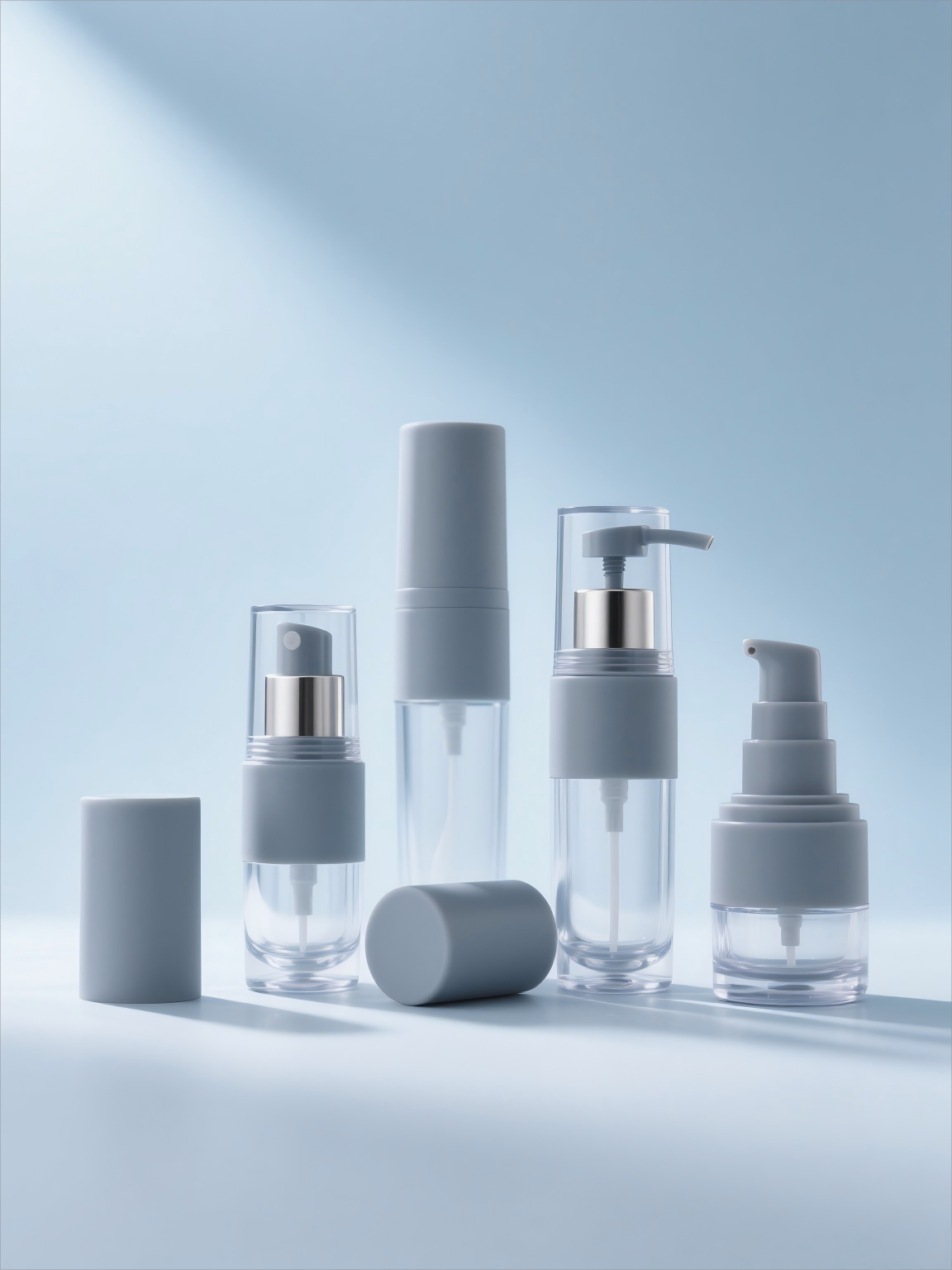 Advanced functional design in cosmetic bottles