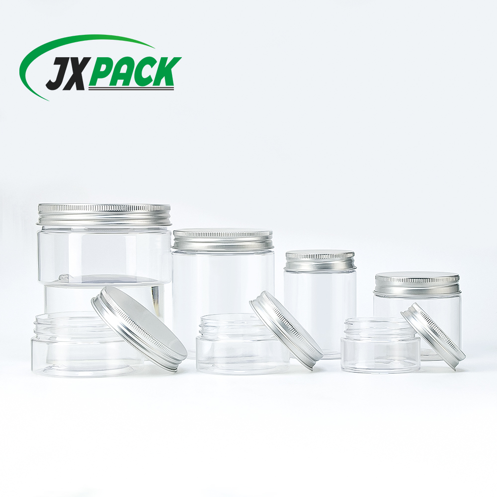 Multi-size selection plastic cream jar