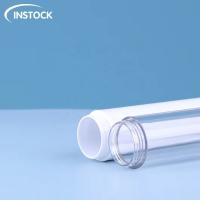 China Luxury Frosted Cosmetic Bottles 50ml Clear White Plastic Spray Bottle For Hair Care for sale
