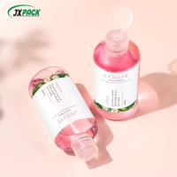 China 250ml 500ml Plastic Shampoo Bottles Luxury Cylinder Empty Lotion Shampoo Bottle Recycle for sale
