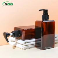 China PET Transparent Shampoo Bottles / Travel Shampoo Bottles 100ml For Facial Cleanser for sale
