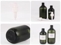 China Clear Plastic Shampoo Bottles 300ml 500ml Empty Shower Gel Bottles for sale