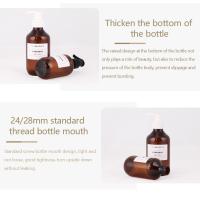 China 300ml 500ml Recycle Shampoo Bottles , PET Empty Shampoo Pump Bottles for sale