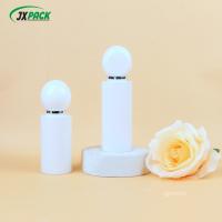 China Personal Care Frosted Plastic Spray Bottles Cosmetic Cylindrical Green Frosted 80ml 100ml for sale