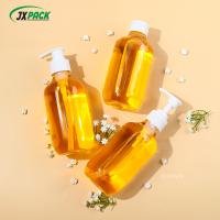 China Empty Plastic Shampoo Bottles 300ml Round Cosmetic Lotion Pump Bottle for sale