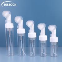 China 100ml 120ml 150ml 200ml 250ml PET Mousse Pump Bottle With Heart Shape Pump for sale
