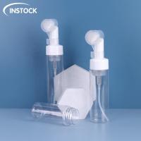 China 100ml 120ml 150ml 200ml 250ml PET Mousse Pump Bottle With Heart Shape Pump for sale