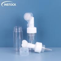 China 100ml 120ml 150ml 200ml 250ml PET Mousse Pump Bottle With Heart Shape Pump for sale