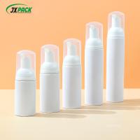 China 40ml 60ml Empty Mousse Bottle with PET Plastic and PP Pump for Luxury Foaming Mousse Customizable Logo for sale