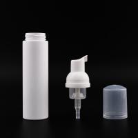 China 40ml 60ml Empty Mousse Bottle with PET Plastic and PP Pump for Luxury Foaming Mousse Customizable Logo for sale