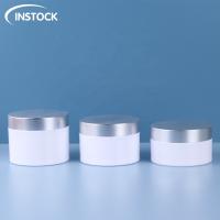 China Minimalist Design PET Cream Jar with Customizable Colors and Recyclable Material for Modern Skincare Packaging for sale