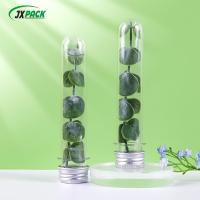 China 40ml Recyclable Plastic Preform Test Tube with Aluminum Cap for Food Storage for sale