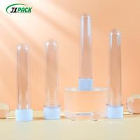 China 40ml Recyclable Plastic Preform Test Tube with Aluminum Cap for Food Storage for sale
