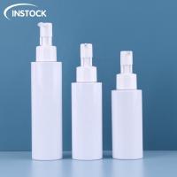 China 100ml 120ml 150ml White Transparent PET Toner Bottle with Pump Sprayer and Customized Printing for Cosmetics for sale