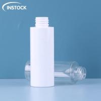 China 100ml 120ml 150ml White Transparent PET Toner Bottle with Pump Sprayer and Customized Printing for Cosmetics for sale
