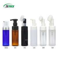 China Face Cleaning Empty Mousse Bottle 150ml PET Plastic Wash Cleanser Foam Cleanser Bottle for sale