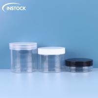 China Heat Resistant PET Plastic Jar 200ml Customized / Personalized For Candy Packaging for sale