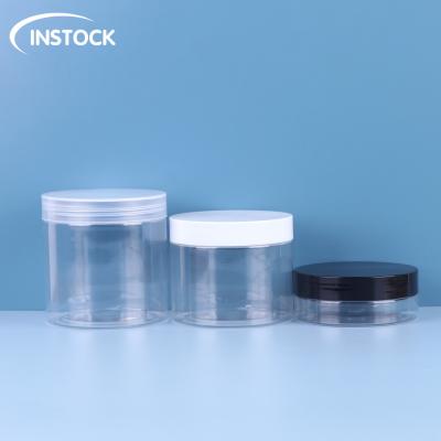 China Heat Resistant PET Plastic Jar 200ml Customized / Personalized For Candy Packaging for sale