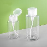 China Hypoallergenic Makeup Remover Pump Bottle Transparent Travel Friendly for sale