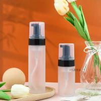 China Minimalist PET Foam Pump Bottle for Modern Skincare Packaging for sale