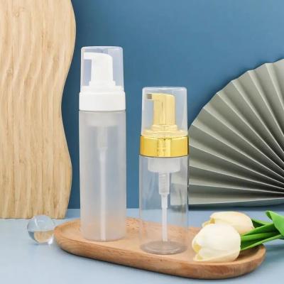 China Minimalist PET Foam Pump Bottle for Modern Skincare Packaging for sale