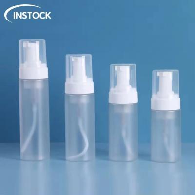 China PETG Refillable Airless Foam Cleanser Bottle with Customizable Colors for Skincare Brands for sale