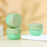 China Customization IML Technology Cream Jars Cosmetic Packaging Screen Printing for sale